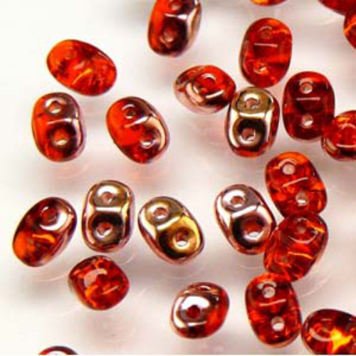 Super Duo 2.5mm x 5mm - DU0590030-27101 - Hyacinth Capri Gold